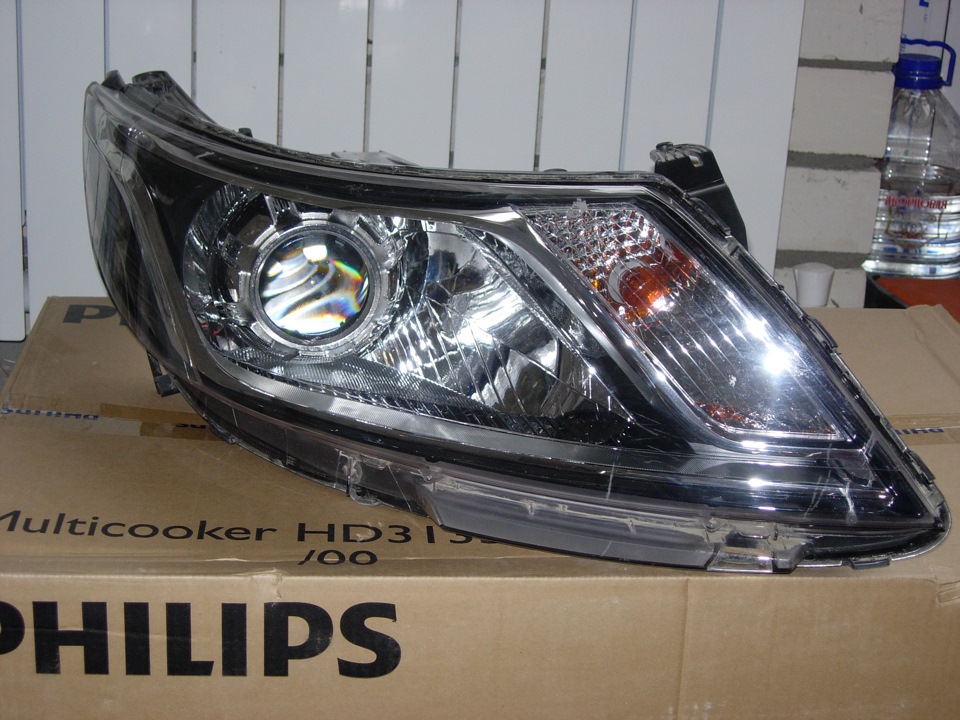 Kia Rio Xenon H4 reflector – RetroFit Lab Blog